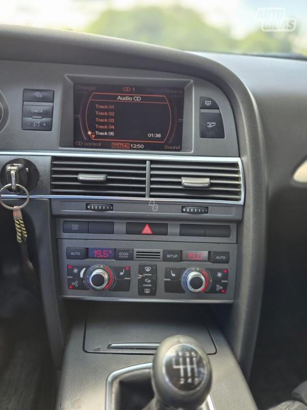 Черный Ауди А6 2004 в Плунге, объемом двигателя 2.70 л и пробегом 1 тыс. км за 1750 €, фото 9 на AUTOMOTO.COM.LV