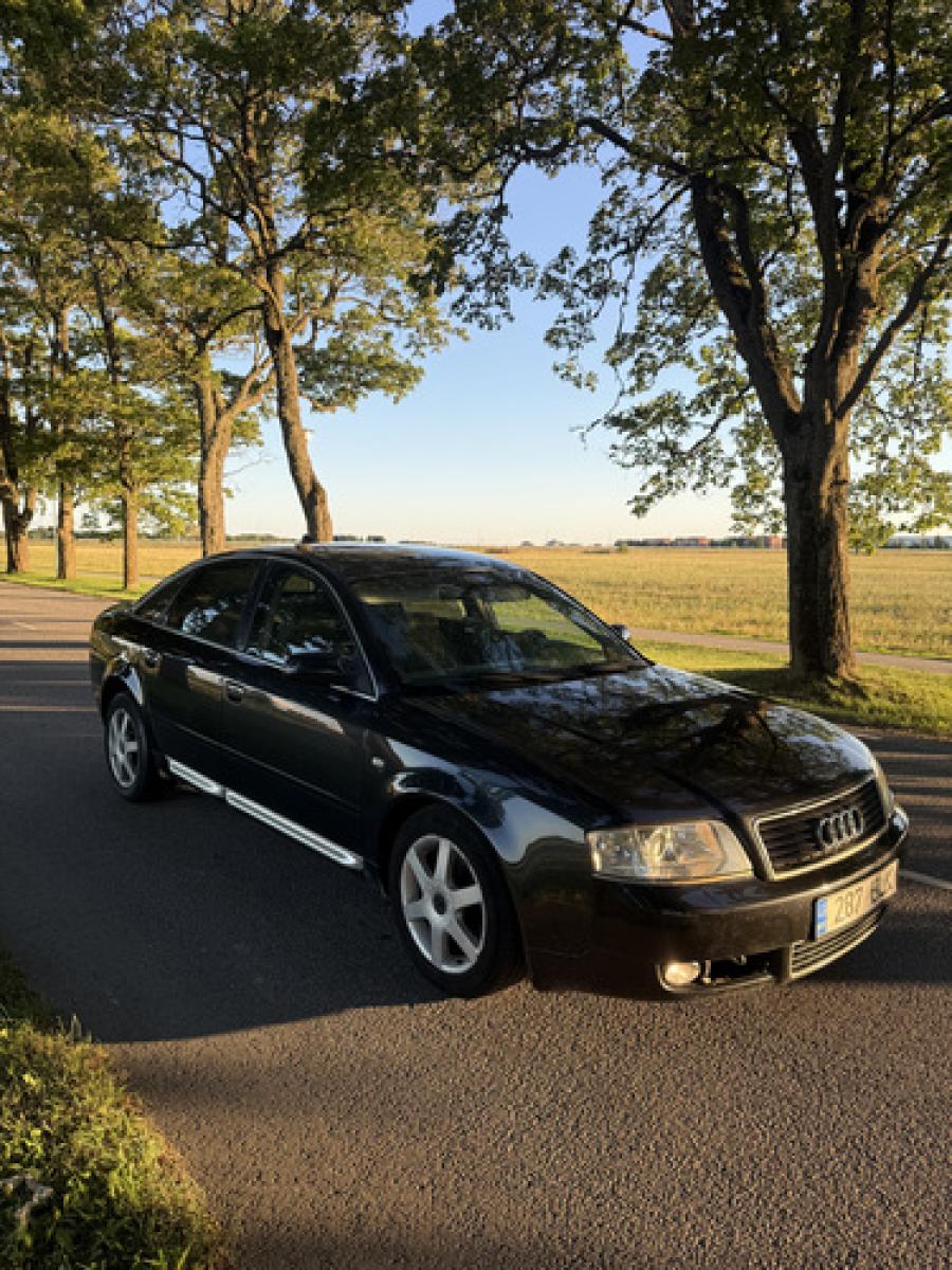 Black Audi A6 2004 in Kohtla-Jarve, with an engine capacity of 1.90 L and mileage of 331 thousand km for 1699 €, photo 10 on AUTOMOTO.COM.LV