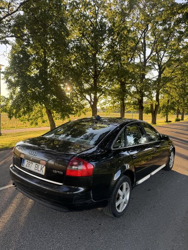 Black Audi A6 2004 in Kohtla-Jarve, with an engine capacity of 1.90 L and mileage of 331 thousand km for 1699 €, photo 10 on AUTOMOTO.COM.LV
