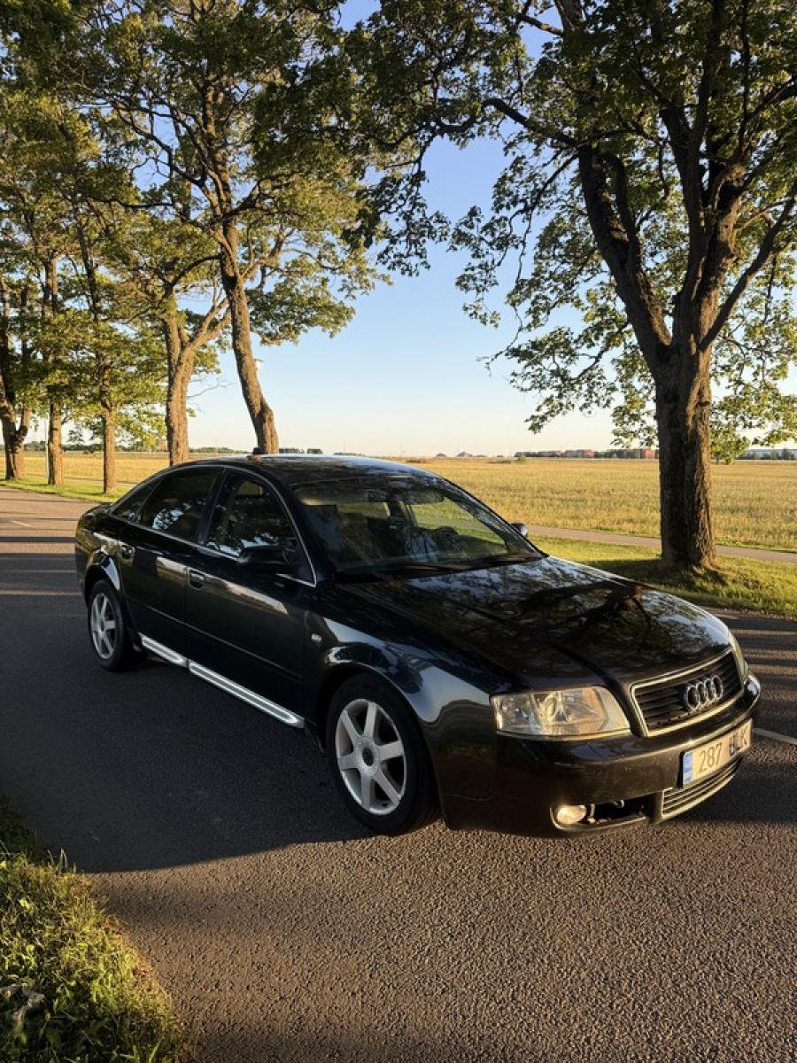Black Audi A6 2004 in Kohtla-Jarve, with an engine capacity of 1.90 L and mileage of 331 thousand km for 1699 €, photo 19 on AUTOMOTO.COM.LV