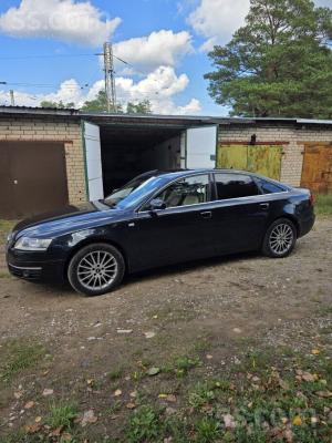 Black Audi A6 2004 in Daugavpils, with an engine capacity of 3.00 L and mileage of 321 thousand km for 3200 €, photo 3 on AUTOMOTO.COM.LV
