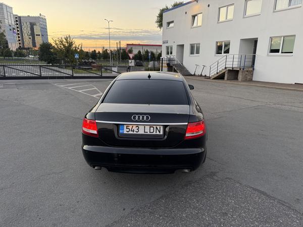 Black Audi A6 2004 in Tallinn, with an engine capacity of 3.00 L and mileage of 411 thousand km for 1799 €, photo 5 on AUTOMOTO.COM.LV