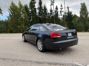 Black Audi A6 2004 in Madona, with an engine capacity of 3.00 L and mileage of 441 thousand km for 3499 €, photo 4 on AUTOMOTO.COM.LV