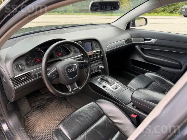 Melns Audi A6 2004 Madona, ar dzinēja tilpumu 3.00 L un nobraukumu 441 tūkst. km par 3499 €, foto 6 vietnē AUTOMOTO.COM.LV