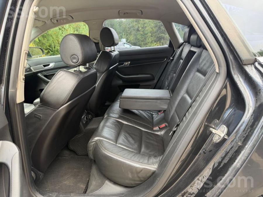 Black Audi A6 2004 in Madona, with an engine capacity of 3.00 L and mileage of 441 thousand km for 3499 €, photo 9 on AUTOMOTO.COM.LV