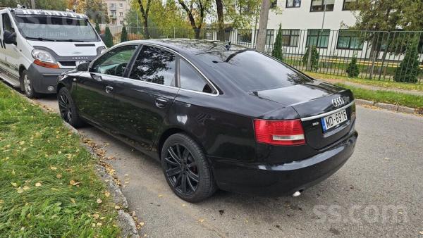 Melns Audi A6 2004 Daugavpils, ar dzinēja tilpumu 3.00 L un nobraukumu 341 tūkst. km par 1900 €, foto 1 vietnē AUTOMOTO.COM.LV