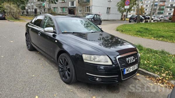Melns Audi A6 2004 Daugavpils, ar dzinēja tilpumu 3.00 L un nobraukumu 341 tūkst. km par 1900 €, foto 4 vietnē AUTOMOTO.COM.LV