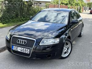 Melns Audi A6 2005 Jelgava, ar dzinēja tilpumu 2.40 L un nobraukumu 0 tūkst. km par 28300 €, foto 1 vietnē AUTOMOTO.COM.LV