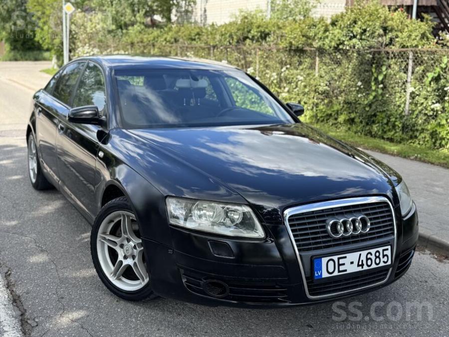Melns Audi A6 2005 Jelgava, ar dzinēja tilpumu 2.40 L un nobraukumu 0 tūkst. km par 28300 €, foto 5 vietnē AUTOMOTO.COM.LV