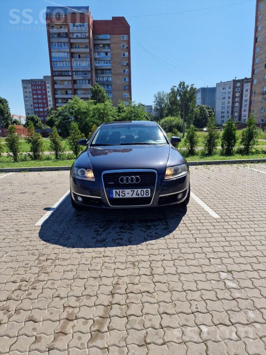 Melns Audi A6 2005 Rīga, ar dzinēja tilpumu 3.00 L un nobraukumu 302 tūkst. km par 4200 €, foto 2 vietnē AUTOMOTO.COM.LV