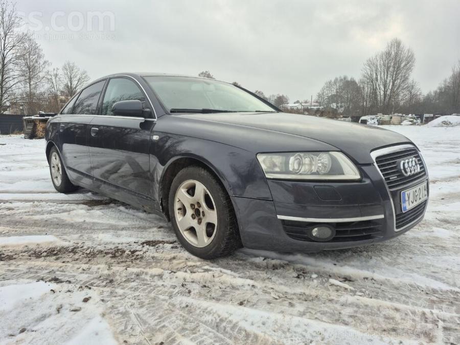 Черный Ауди А6 2005 в Валка, объемом двигателя 3.20 л и пробегом 309 тыс. км за 800 €, фото 2 на AUTOMOTO.COM.LV