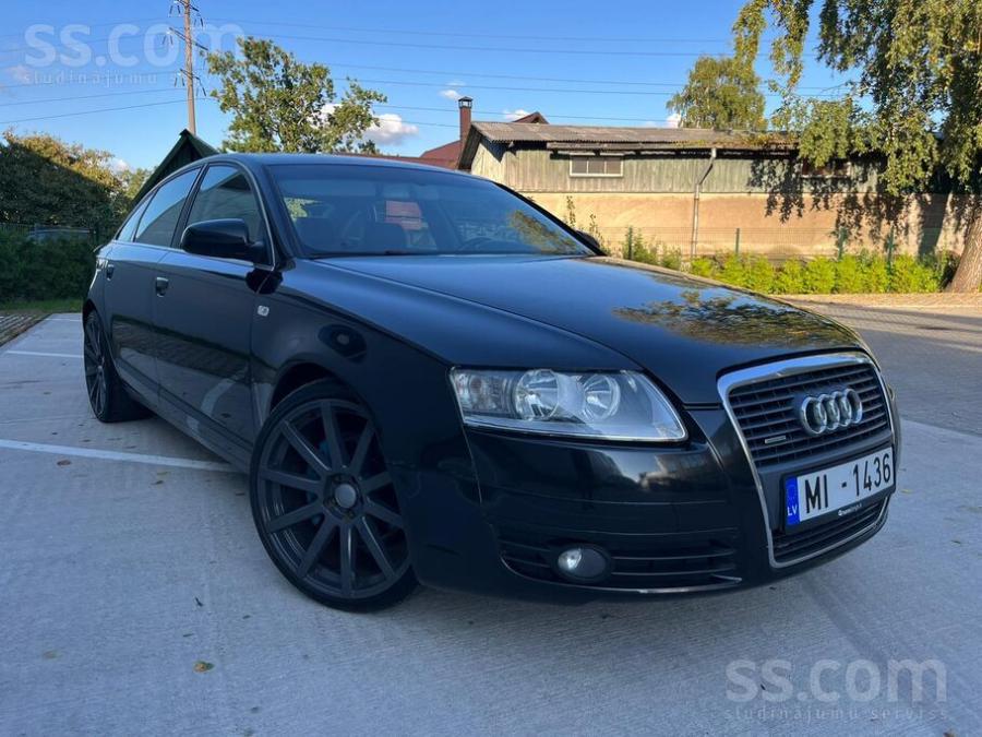 Melns Audi A6 2005 Rīga, ar dzinēja tilpumu 2.70 L un nobraukumu 0 tūkst. km par 3990 €, foto 3 vietnē AUTOMOTO.COM.LV