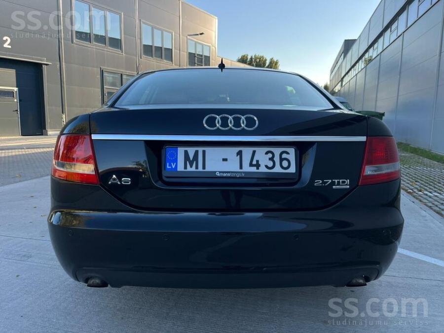 Melns Audi A6 2005 Rīga, ar dzinēja tilpumu 2.70 L un nobraukumu 0 tūkst. km par 3990 €, foto 5 vietnē AUTOMOTO.COM.LV