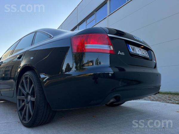 Black Audi A6 2005 in Riga, with an engine capacity of 2.70 L and mileage of 0 thousand km for 3990 €, photo 7 on AUTOMOTO.COM.LV