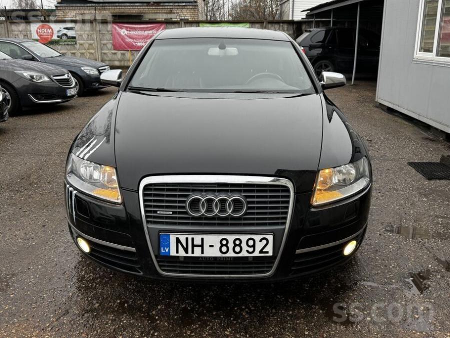 Black Audi A6 2005 in Daugavpils, with an engine capacity of 3.00 L and mileage of 0 thousand km for 3500 €, photo 2 on AUTOMOTO.COM.LV