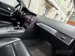 Black Audi A6 2005 in Daugavpils, with an engine capacity of 3.00 L and mileage of 0 thousand km for 3500 €, photo 12 on AUTOMOTO.COM.LV