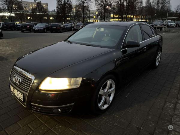 Melns Audi A6 2005 Viļņa, ar dzinēja tilpumu 1.97 L un nobraukumu 300 tūkst. km par 1680 €, foto 2 vietnē AUTOMOTO.COM.LV