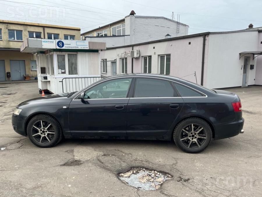 Melns Audi A6 2005 Rīga, ar dzinēja tilpumu 3.00 L un nobraukumu 350 tūkst. km par 2590 €, foto 7 vietnē AUTOMOTO.COM.LV