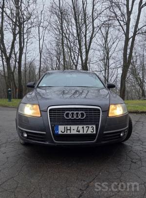 Black Audi A6 2005 in Riga, with an engine capacity of 3.00 L and mileage of 316 thousand km for 2250 €, photo  on AUTOMOTO.COM.LV