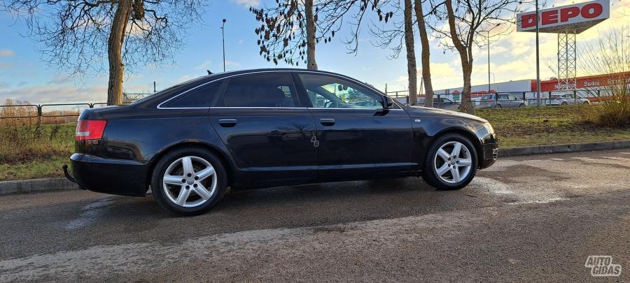 Black Audi A6 2005 in Siauliai, with an engine capacity of 3.00 L and mileage of 415 thousand km for 3350 €, photo 12 on AUTOMOTO.COM.LV