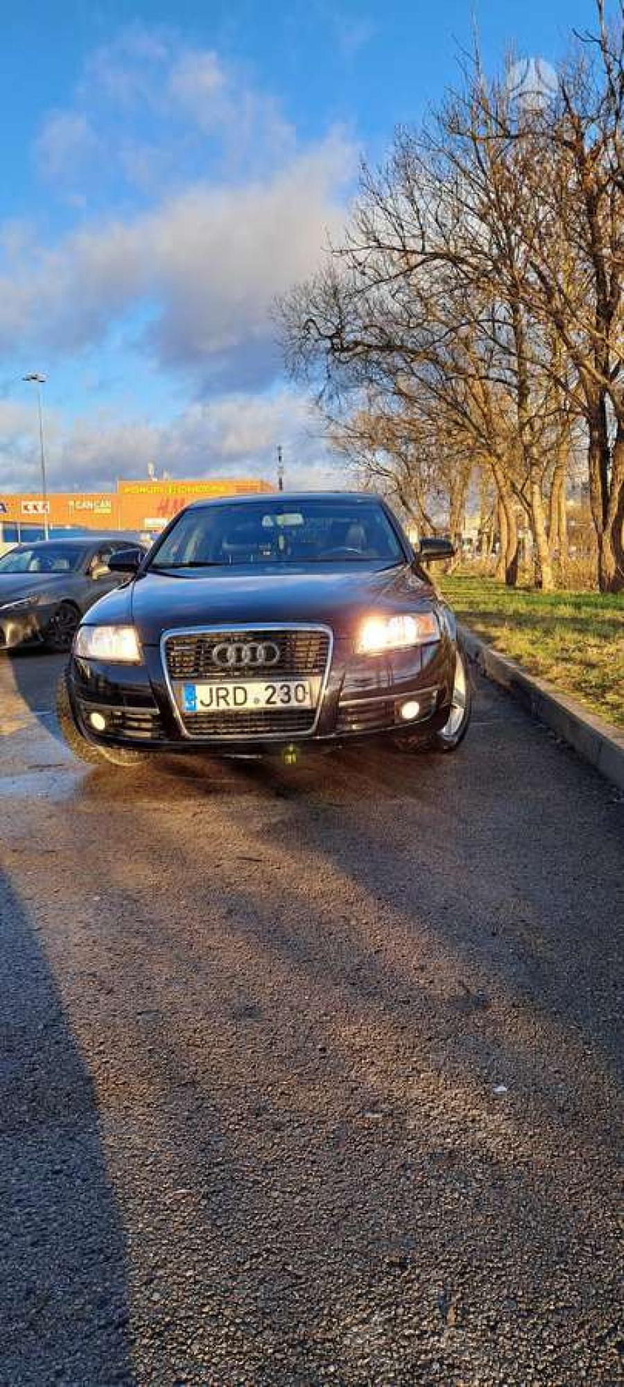 Black Audi A6 2005 in Siauliai, with an engine capacity of 2.97 L and mileage of 415 thousand km for 3100 €, photo 9 on AUTOMOTO.COM.LV