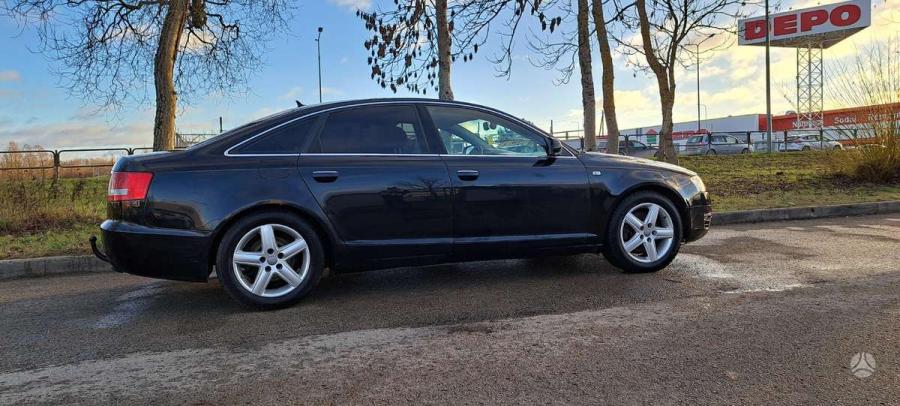 Black Audi A6 2005 in Siauliai, with an engine capacity of 2.97 L and mileage of 415 thousand km for 3100 €, photo 11 on AUTOMOTO.COM.LV