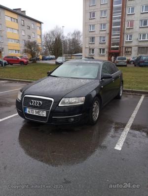 Melns Audi A6 2005 Narva, ar dzinēja tilpumu 2.00 L un nobraukumu 0 tūkst. km par 3500 €, foto  vietnē AUTOMOTO.COM.LV