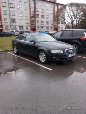 Black Audi A6 2005 in Narva, with an engine capacity of 2.00 L and mileage of 0 thousand km for 3500 €, photo 2 on AUTOMOTO.COM.LV