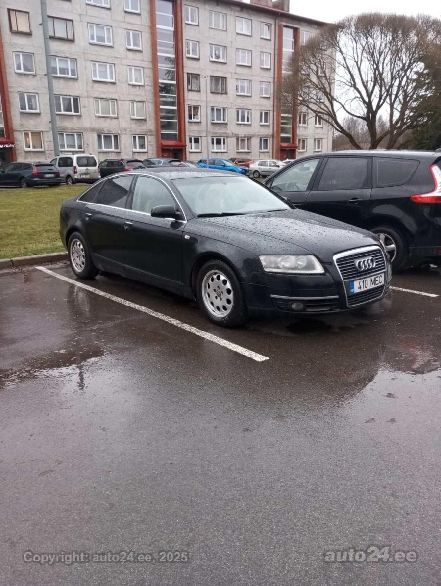 Black Audi A6 2005 in Narva, with an engine capacity of 2.00 L and mileage of 0 thousand km for 3500 €, photo 2 on AUTOMOTO.COM.LV