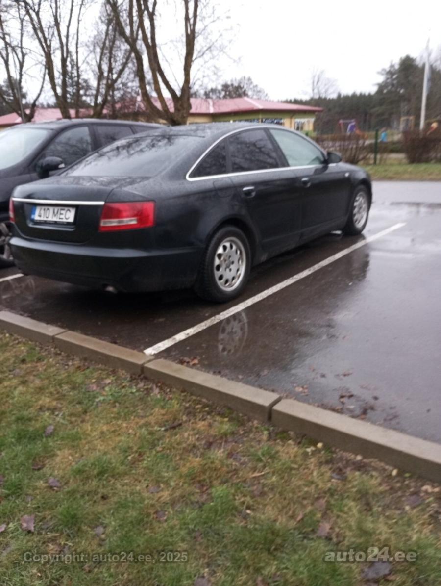 Black Audi A6 2005 in Narva, with an engine capacity of 2.00 L and mileage of 0 thousand km for 3500 €, photo 10 on AUTOMOTO.COM.LV