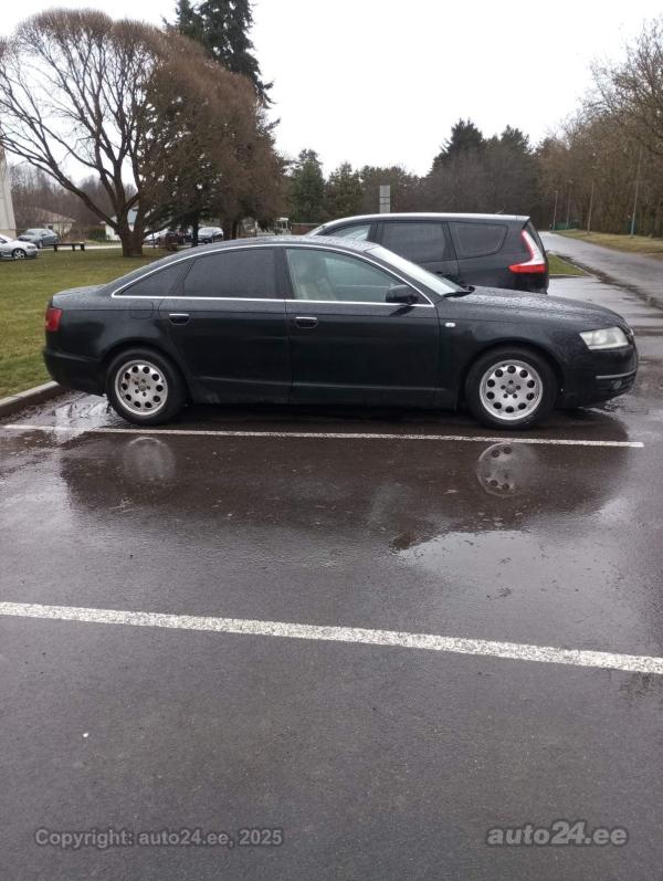 Black Audi A6 2005 in Narva, with an engine capacity of 2.00 L and mileage of 0 thousand km for 3500 €, photo 4 on AUTOMOTO.COM.LV