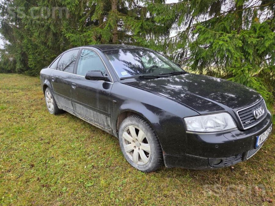 Melns Audi A6 2005 Jēkabpils, ar dzinēja tilpumu 2.50 L un nobraukumu 0 tūkst. km par 3500 €, foto 2 vietnē AUTOMOTO.COM.LV