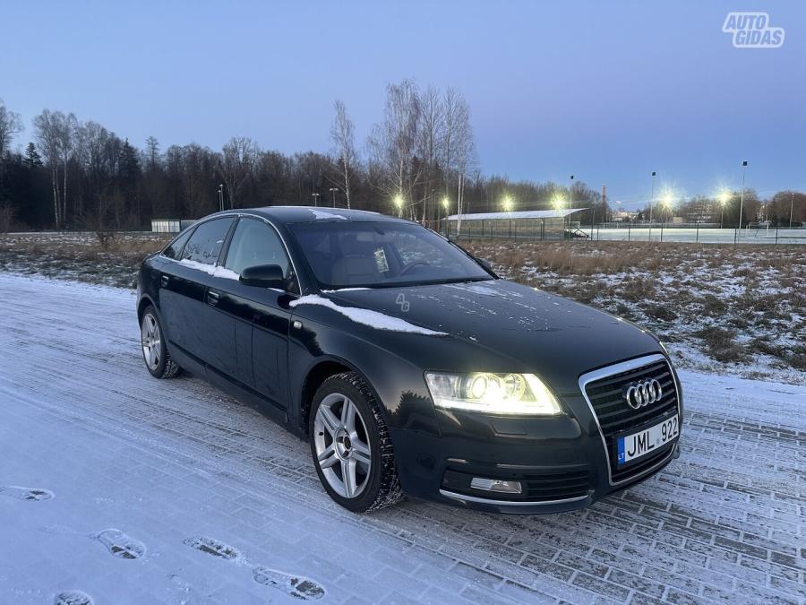 Melns Audi A6 2005 Kaišiadorys, ar dzinēja tilpumu 3.00 L un nobraukumu 398 tūkst. km par 2500 €, foto 1 vietnē AUTOMOTO.COM.LV