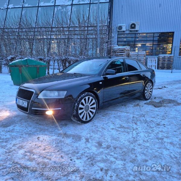 Melns Audi A6 2005 Tartu, ar dzinēja tilpumu 3.00 L un nobraukumu 0 tūkst. km par 1750 €, foto 1 vietnē AUTOMOTO.COM.LV
