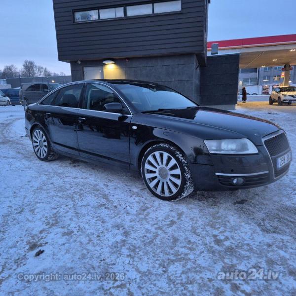Melns Audi A6 2005 Tartu, ar dzinēja tilpumu 3.00 L un nobraukumu 0 tūkst. km par 1750 €, foto 3 vietnē AUTOMOTO.COM.LV