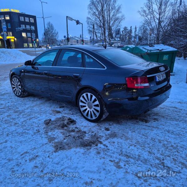 Melns Audi A6 2005 Tartu, ar dzinēja tilpumu 3.00 L un nobraukumu 0 tūkst. km par 1750 €, foto 6 vietnē AUTOMOTO.COM.LV
