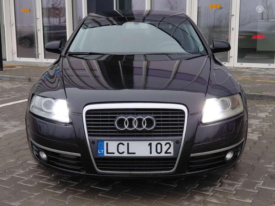 Melns Audi A6 2005 Viļņa, ar dzinēja tilpumu 2.97 L un nobraukumu 308 tūkst. km par 1800 €, foto 2 vietnē AUTOMOTO.COM.LV