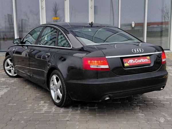 Black Audi A6 2005 in Vilnius, with an engine capacity of 2.97 L and mileage of 308 thousand km for 1800 €, photo 4 on AUTOMOTO.COM.LV