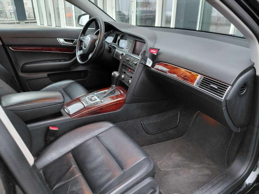Melns Audi A6 2005 Viļņa, ar dzinēja tilpumu 2.97 L un nobraukumu 308 tūkst. km par 1800 €, foto 12 vietnē AUTOMOTO.COM.LV