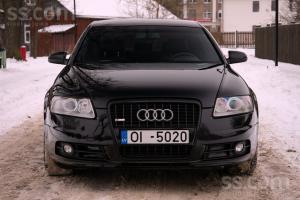 Black Audi A6 2005 in Jelgava, with an engine capacity of 2.70 L and mileage of 296 thousand km for 3900 €, photo 2 on AUTOMOTO.COM.LV