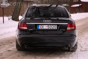Black Audi A6 2005 in Jelgava, with an engine capacity of 2.70 L and mileage of 296 thousand km for 3900 €, photo 5 on AUTOMOTO.COM.LV