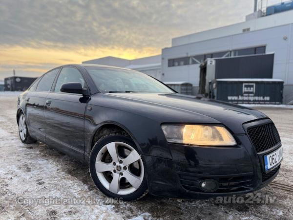 Black Audi A6 2005 in Tartu, with an engine capacity of 3.00 L and mileage of 488 thousand km for 1200 €, photo 1 on AUTOMOTO.COM.LV