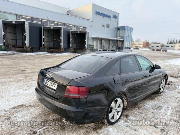 Black Audi A6 2005 in Tartu, with an engine capacity of 3.00 L and mileage of 488 thousand km for 1200 €, photo 6 on AUTOMOTO.COM.LV