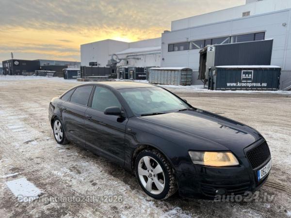 Black Audi A6 2005 in Tartu, with an engine capacity of 3.00 L and mileage of 488 thousand km for 1200 €, photo 5 on AUTOMOTO.COM.LV