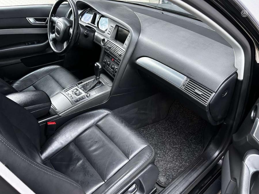 Black Audi A6 2005 in Siauliai, with an engine capacity of 2.39 L and mileage of 266 thousand km for 2690 €, photo 17 on AUTOMOTO.COM.LV