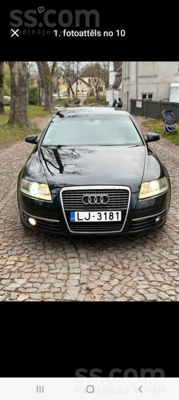 Black Audi A6 2005 in Kuldiga, with an engine capacity of 3.00 L and mileage of 346 thousand km for 3550 €, photo 1 on AUTOMOTO.COM.LV