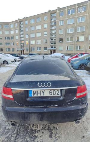 Black Audi A6 2005 in Vilnius, with an engine capacity of 2.40 L and mileage of 258 thousand km for 2000 €, photo 2 on AUTOMOTO.COM.LV