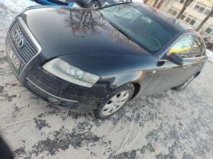 Black Audi A6 2005 in Vilnius, with an engine capacity of 2.40 L and mileage of 258 thousand km for 2000 €, photo 5 on AUTOMOTO.COM.LV