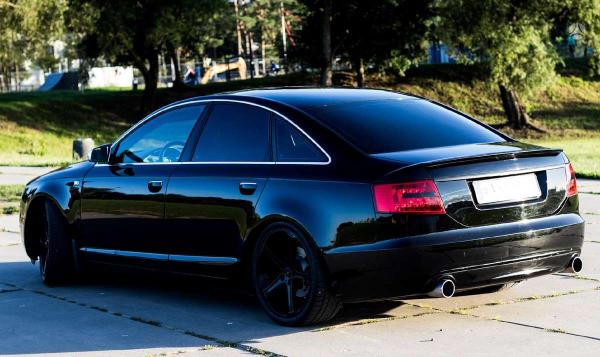 Black Audi A6 2005 in Kaunas, with an engine capacity of 2.40 L and mileage of 240 thousand km for 4600 €, photo 7 on AUTOMOTO.COM.LV
