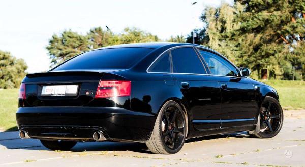 Black Audi A6 2005 in Kaunas, with an engine capacity of 2.40 L and mileage of 240 thousand km for 4600 €, photo 9 on AUTOMOTO.COM.LV